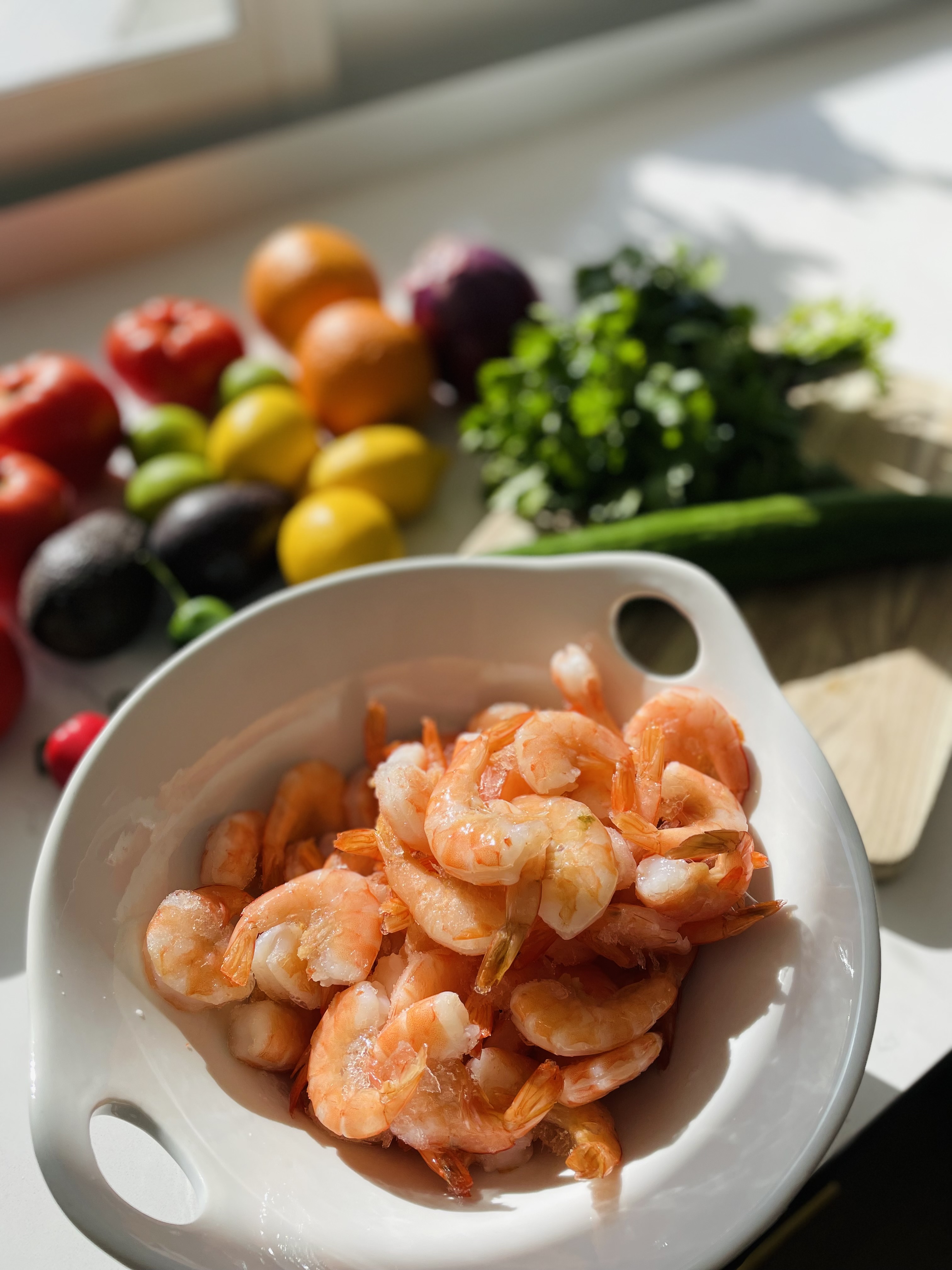 Mexican Shrimp Ceviche – The Saucy Ginger