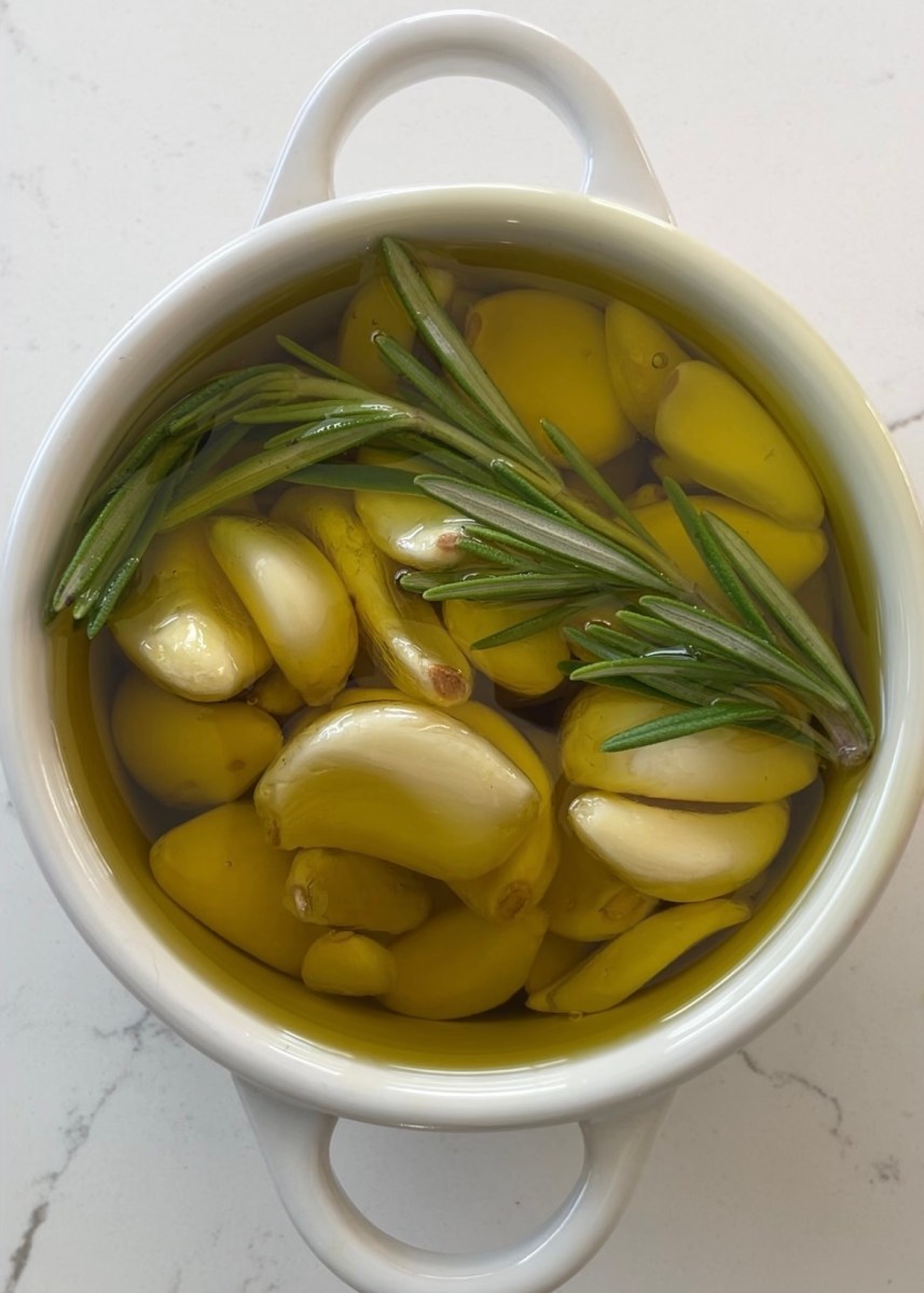 Mini Batch Garlic Confit – The Saucy Ginger
